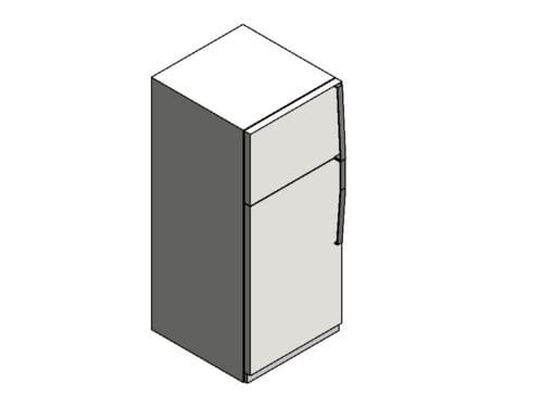 Download Refrigerators Revit Families BIM Objects | BIM Library