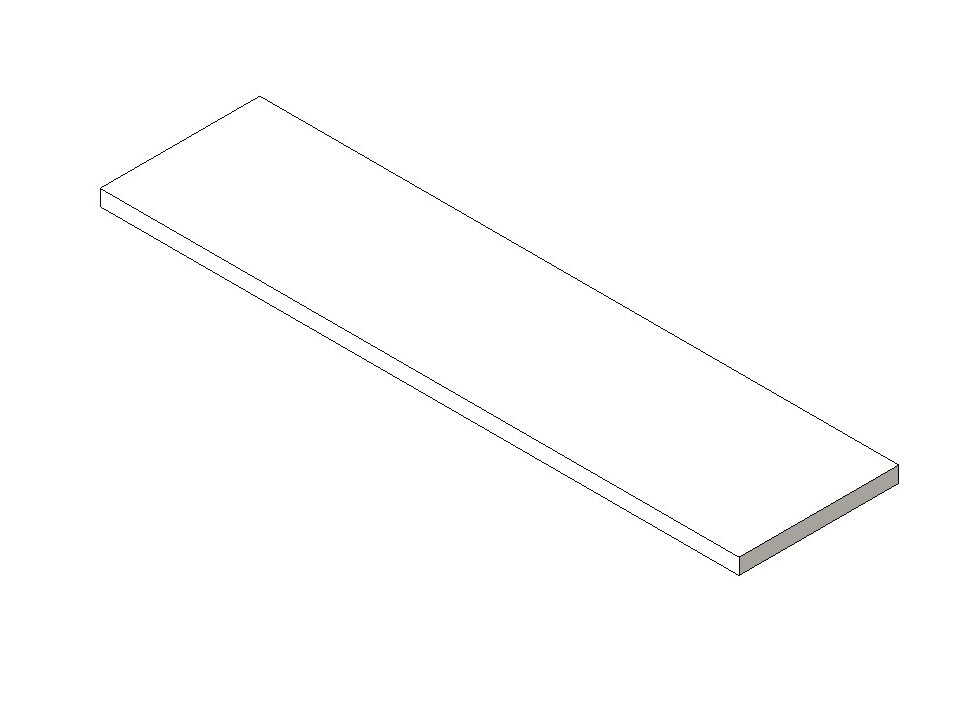 Counter Furniture Revit Family | BIM Library