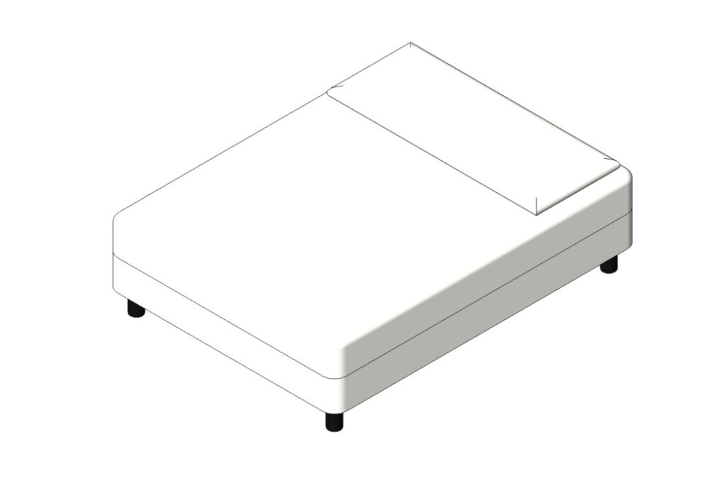 Download Beds Revit Families BIM Objects | BIM Library